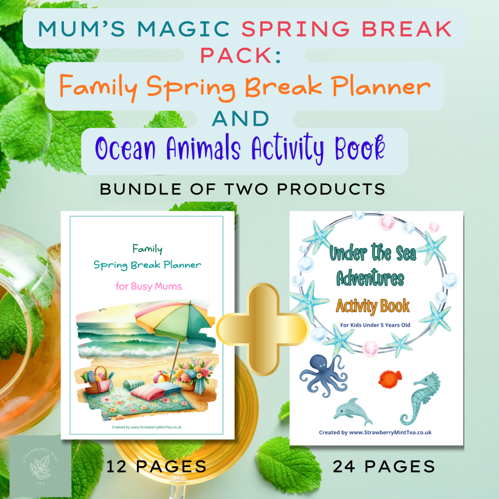 Mum’s Magic Spring Break Pack | Family Spring Break Planner & Ocean ...